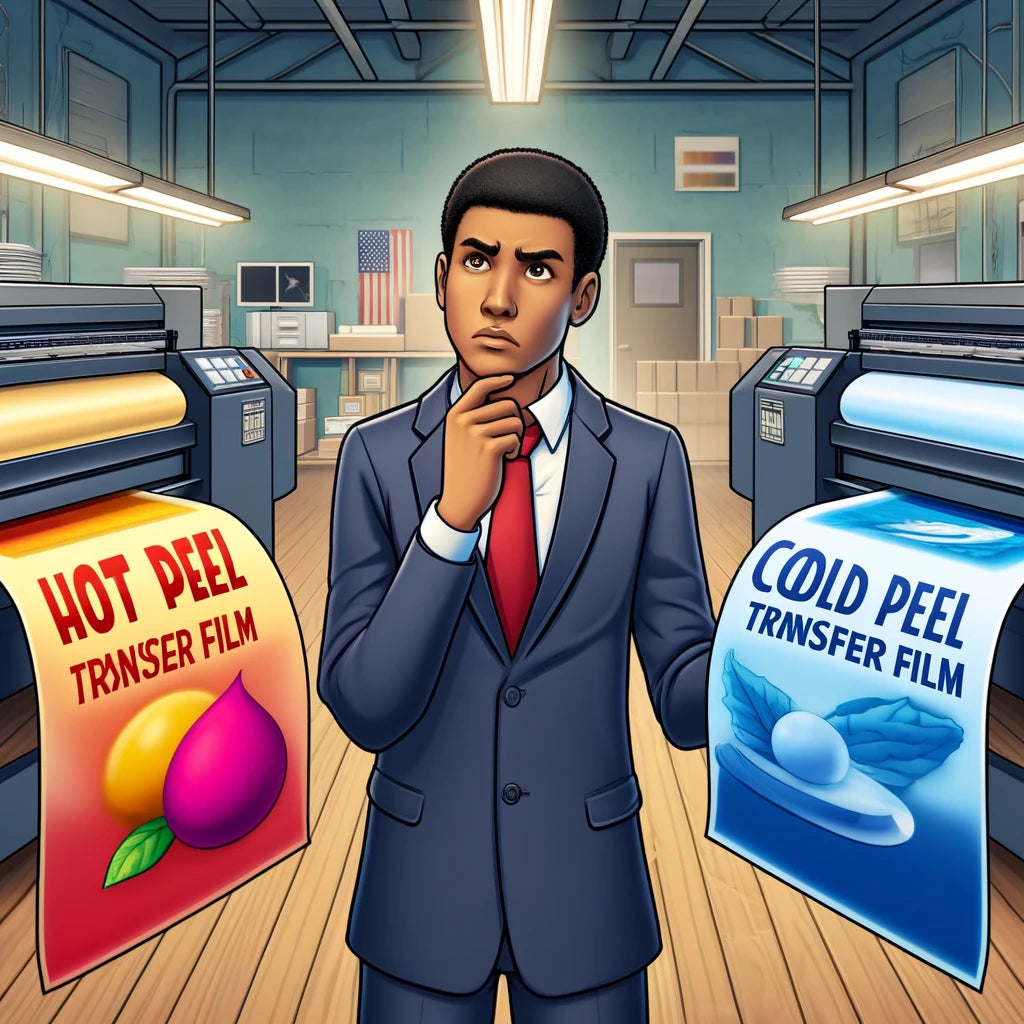 Hot Peel vs Cold Peel DTF Film DTF MIAMI PRINTS