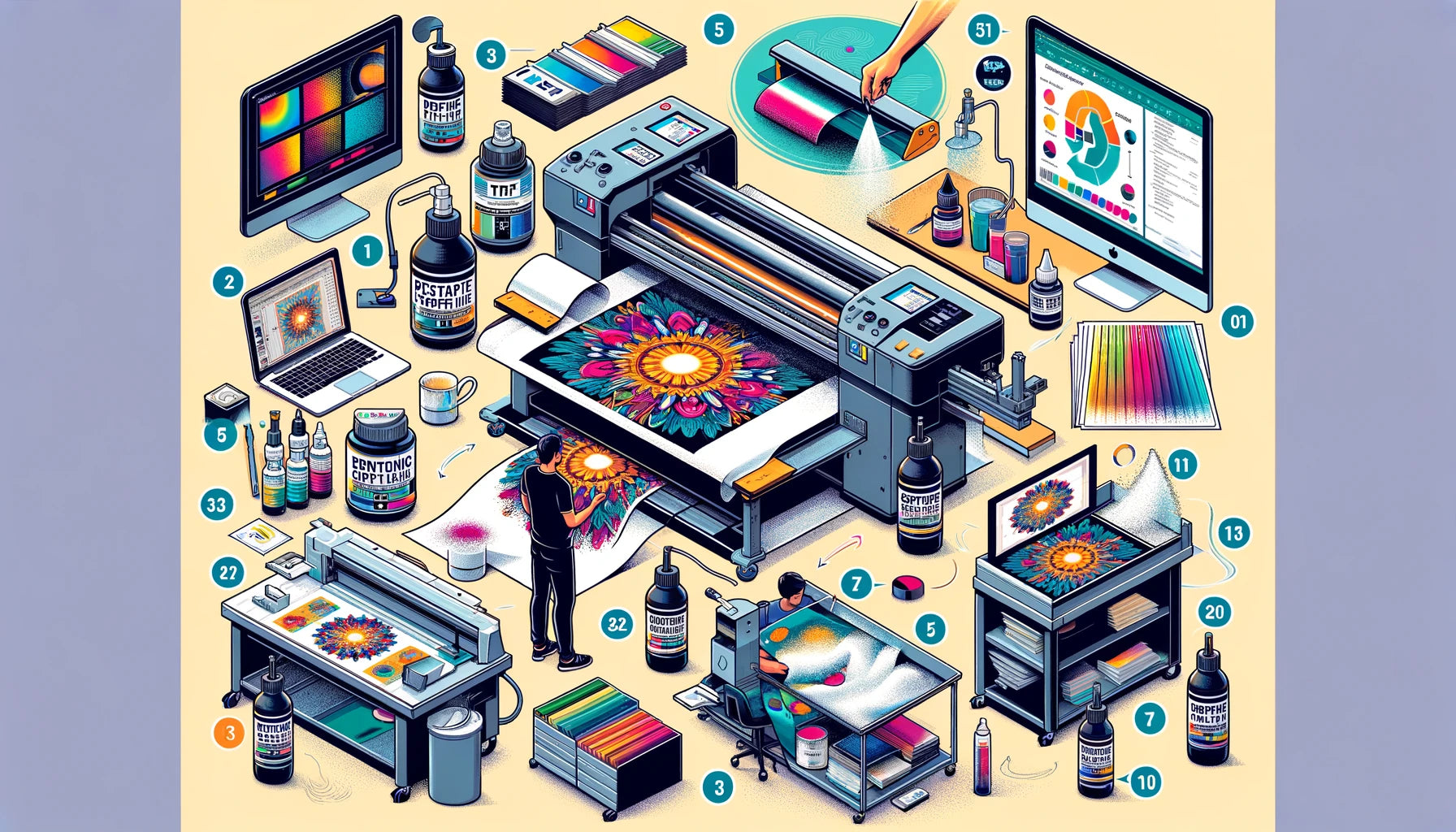 Achieving High-Quality DTF Prints DTF MIAMI PRINTS