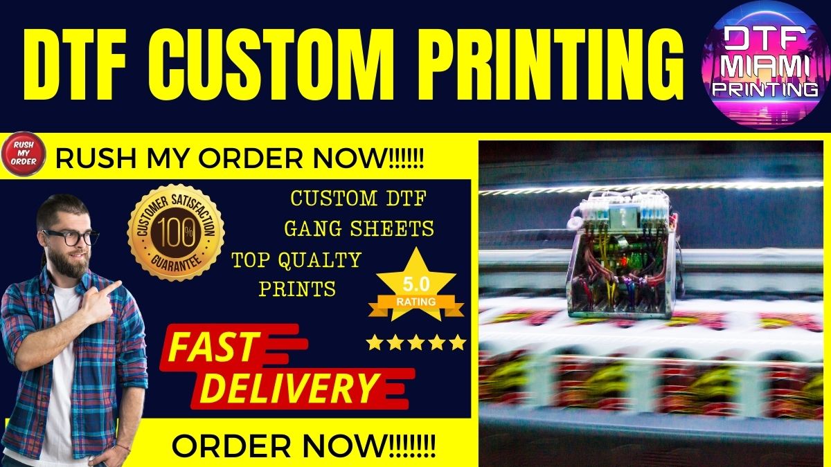 Discover the Magic of DTF Miami Prints: Unmatched Customer Service Gua ...